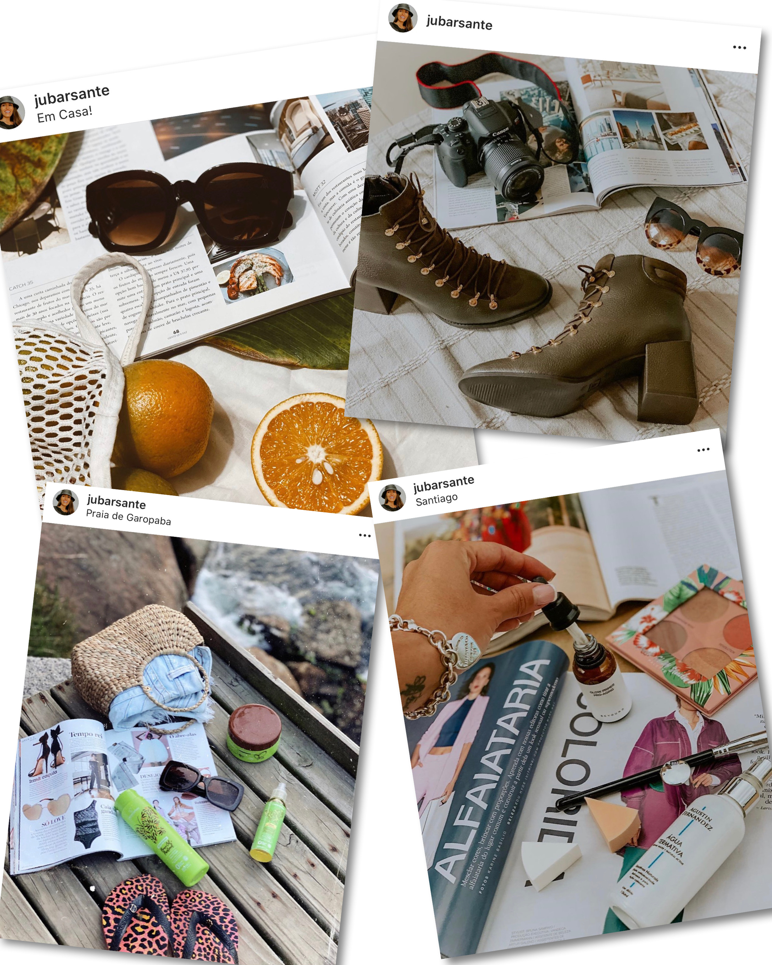 Dicas pra criar fotos flat lay pro Instagram - Variedades - Juliana ...